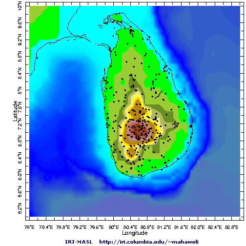 Seasonal Climate Prediction for Mahaweli Water Management