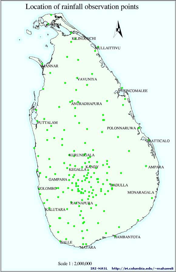 Seasonal Climate Prediction for Mahaweli Water Management