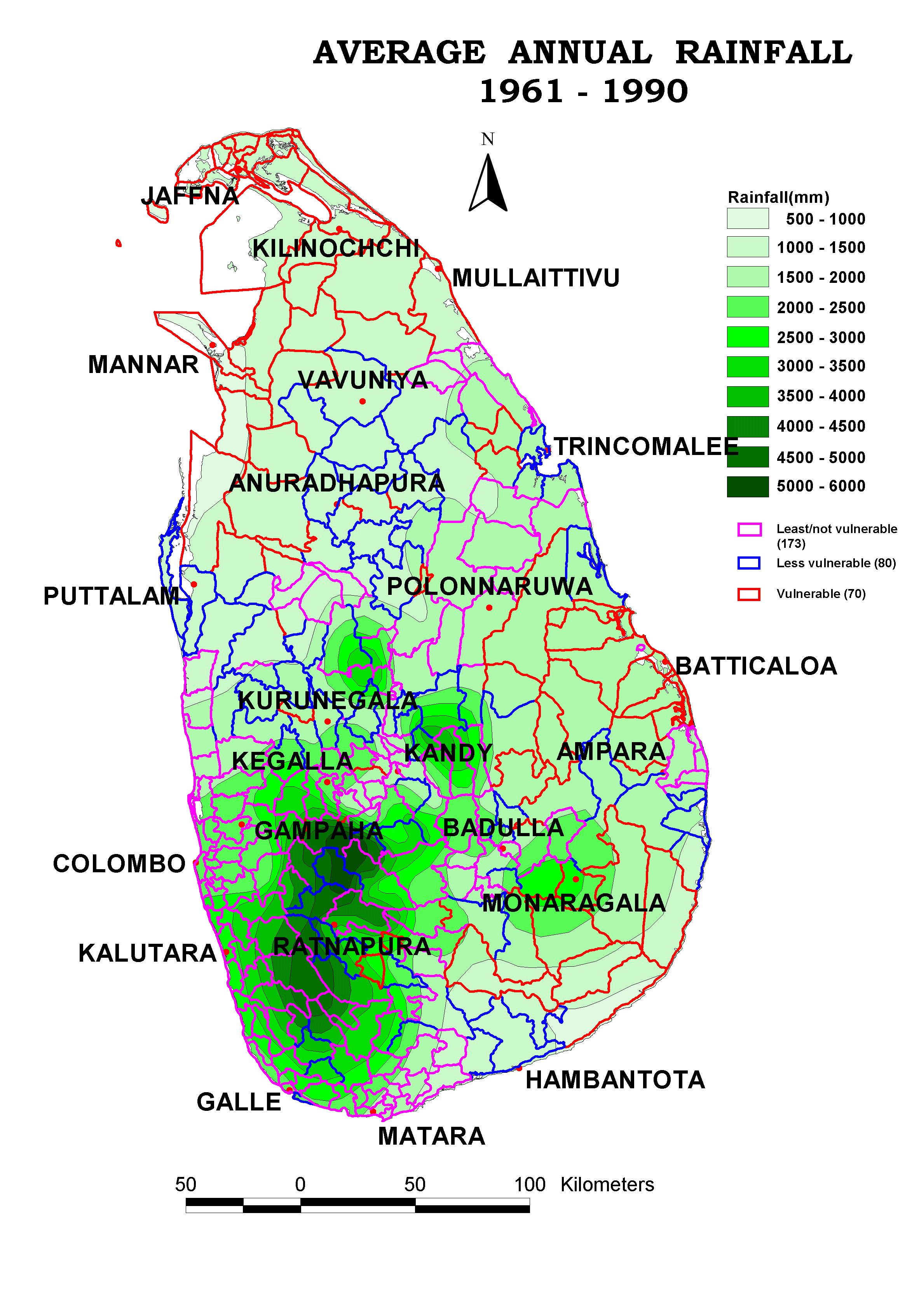 Identification of Global Natural Disaster Risk Hotspots - Sri Lanka ...