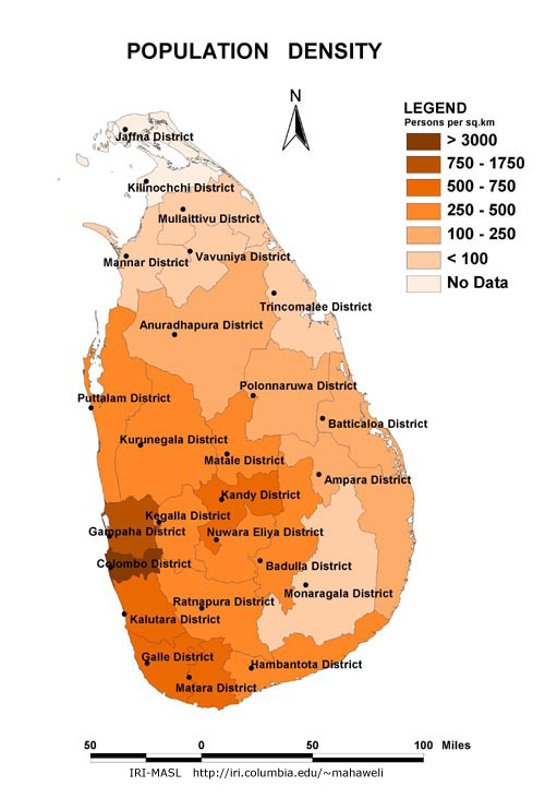 Identification of Global Natural Disaster Risk Hotspots - Sri Lanka ...
